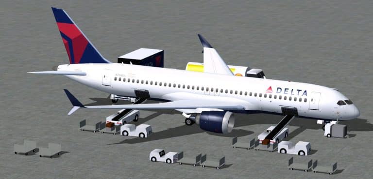 Delta Boeing 797-8 Concept V5 - Microsoft Flight Simulator X Mod