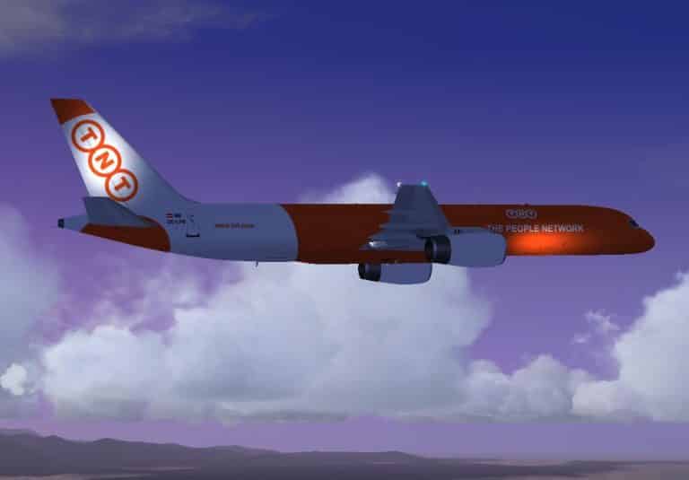 FSX TNT Boeing 757-236SF - Microsoft Flight Simulator X Mod
