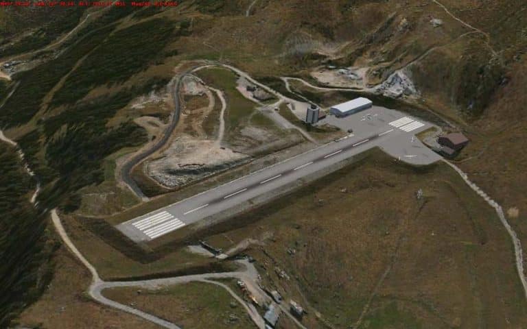 LFLJ Courchevel Airport, France - Microsoft Flight Simulator X Mod