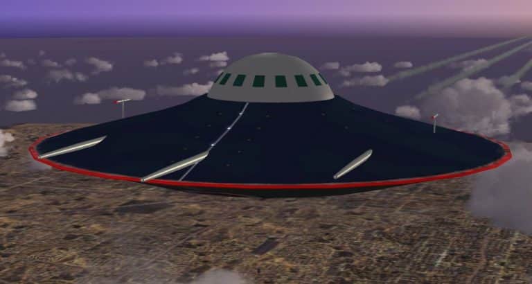 UFO A51 Model Version 2 - Microsoft Flight Simulator X Mod