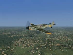 Bf109G_10 painted in Erick Hartmann's colors from the JG2 - Combat ...