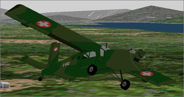 FS98 Swiss Pilatus PC 6 - Flight Simulator 98 Mod