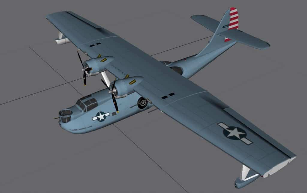 FSX Static Consolidated Catalina Static Scenery Object - FS Design Mod