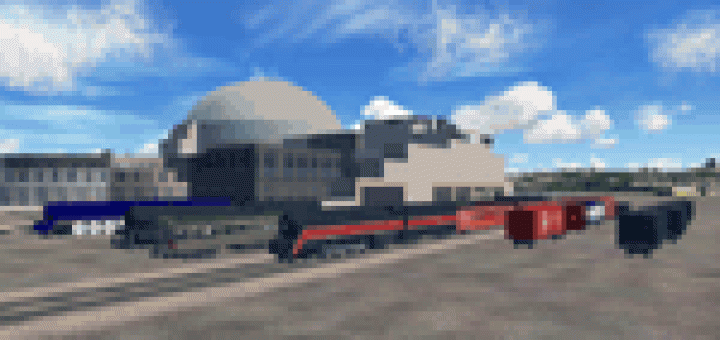 FSX UH-1D Static Helicopter Scenery Object - FS Design Mod