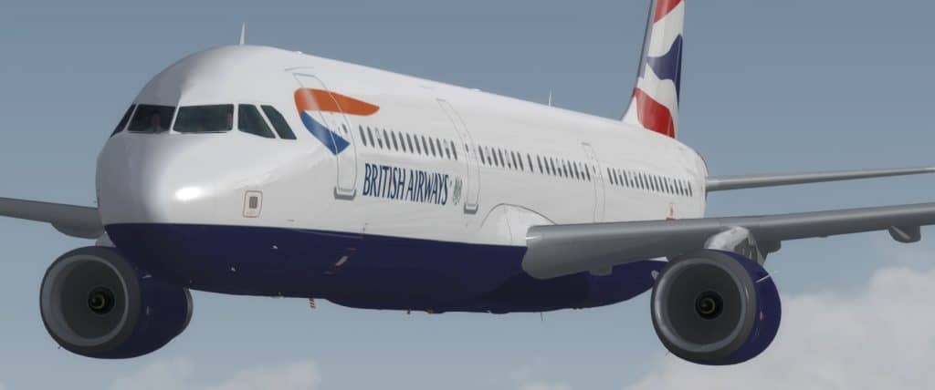 FSX/P3D Airbus A321-200 British Airways package - Microsoft Flight ...