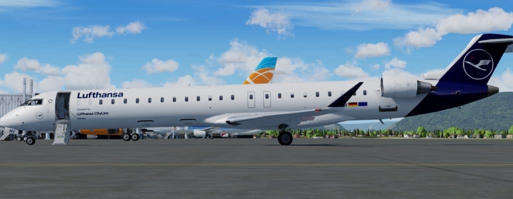 FSX/P3D Bombardier CRJ-900 FSX Native Lufthansa Cityline package ...