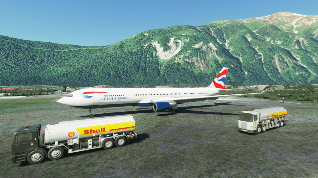 Shell Fuel Trucks - Flight Simulator Addon / Mod