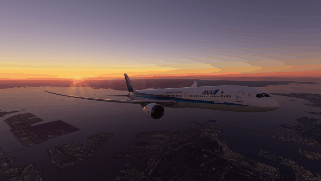 ANA B787-10 (2) - Flight Simulator Addon / Mod