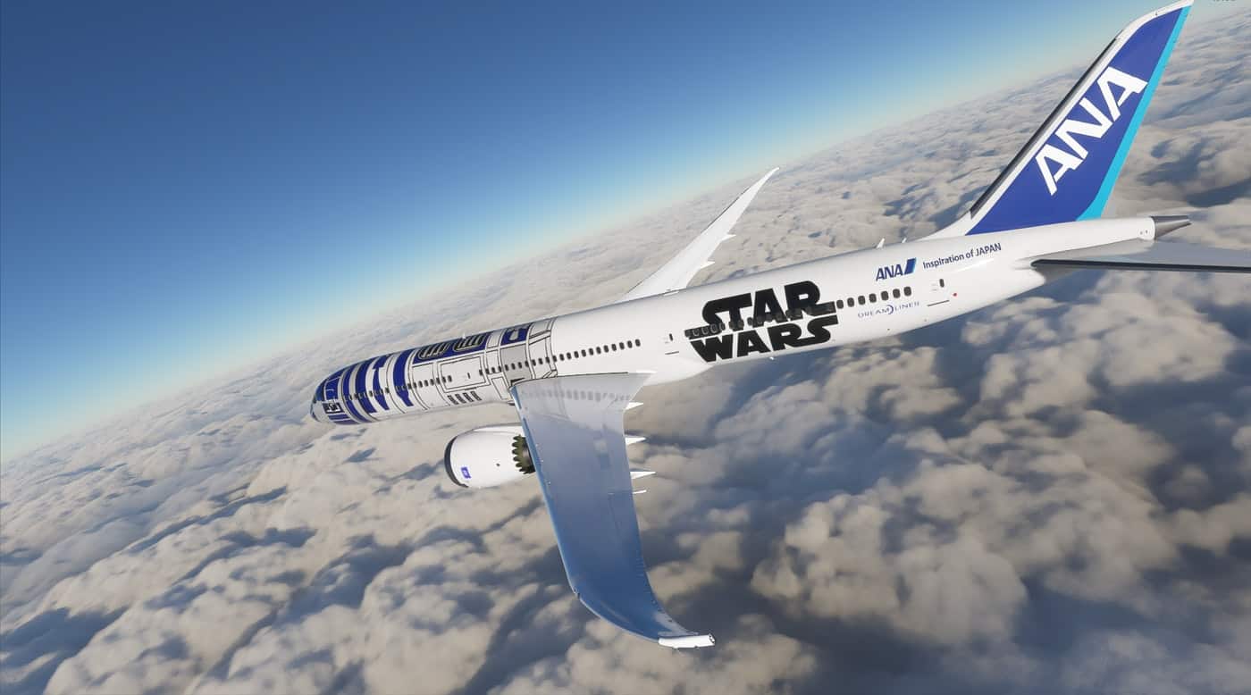B787 ANA R2-D2™ v1 (5) - Flight Simulator Addon / Mod