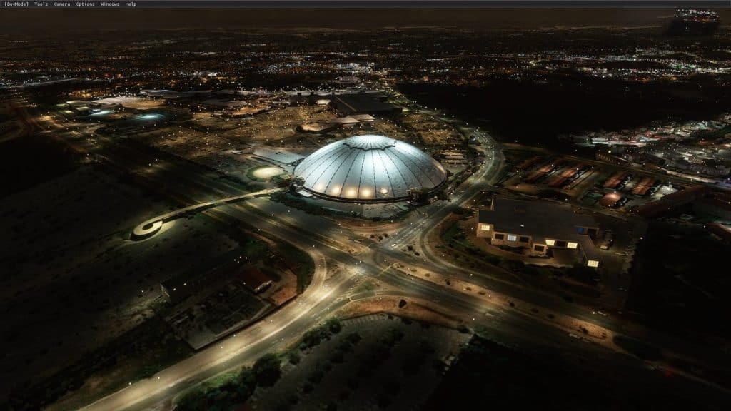 Coca Cola Dome v1 (1) - Flight Simulator Addon / Mod