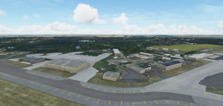 EGVA - RAF Fairford, UK v1.0 - Microsoft Flight Simulator 2020 Mod