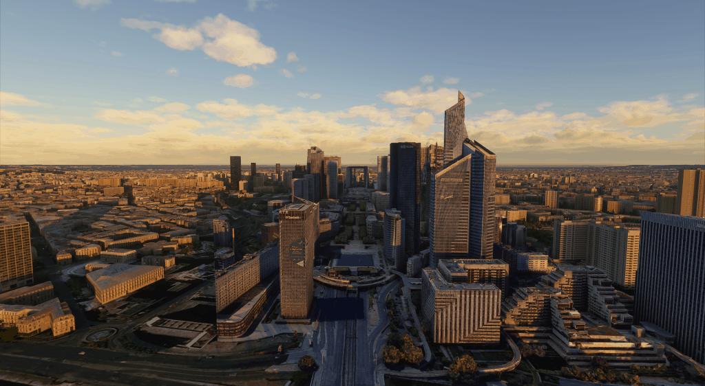 La Defense - (Paris) 3D Photogrammetry - Microsoft Flight Simulator ...