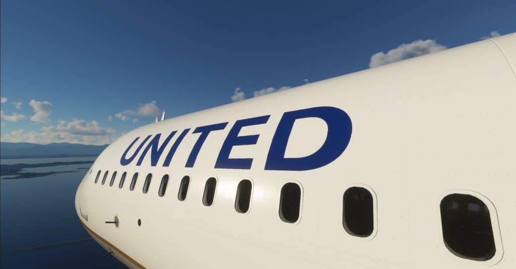 United Airlines 4k textures v1 (1) - Flight Simulator Addon / Mod