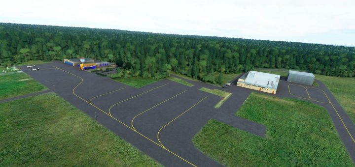 GE99 Heaven Landing Airport, USA GA v1.1 - MSFS2020 Airports Mod
