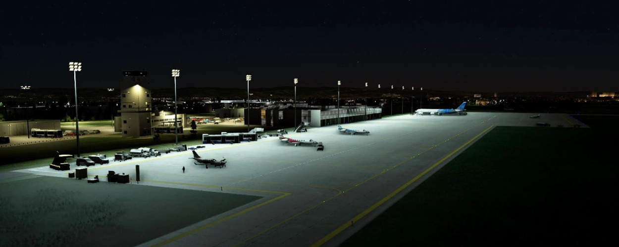 Airport LRSB-Sibiu v1 (1) - Flight Simulator Addon / Mod