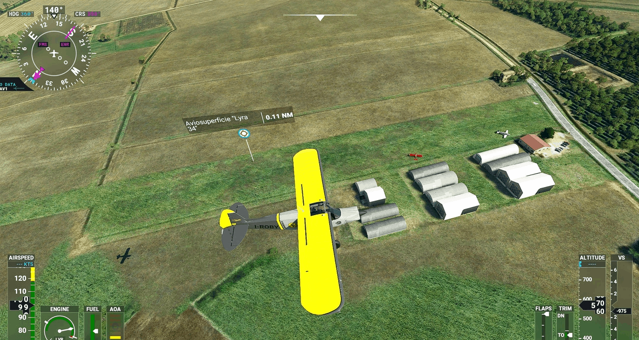 Aviosuperficie LYRA34 v1.2 - Flight Simulator Addon / Mod