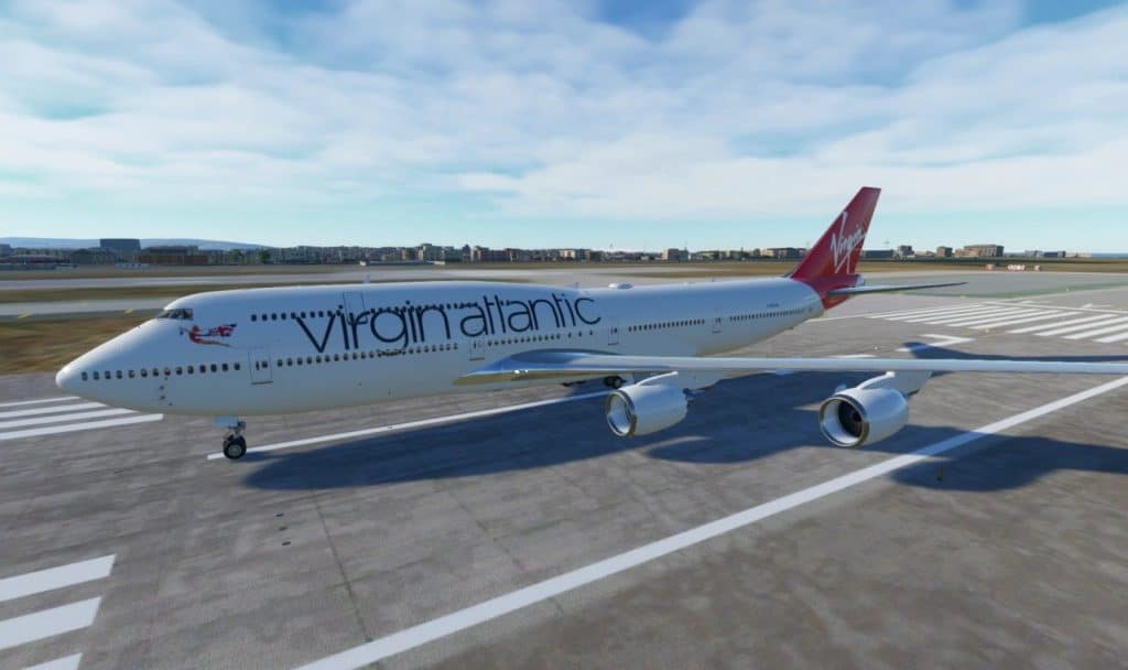 Boeing 747-8 Virgin Atlantic v1.0 - MSFS 2020 Liveries Mod
