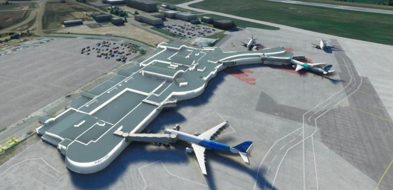 CYXE Saskatoon Intl (ALPHA) (Handcrafted) v0.01 - MSFS 2020 Airports Mod