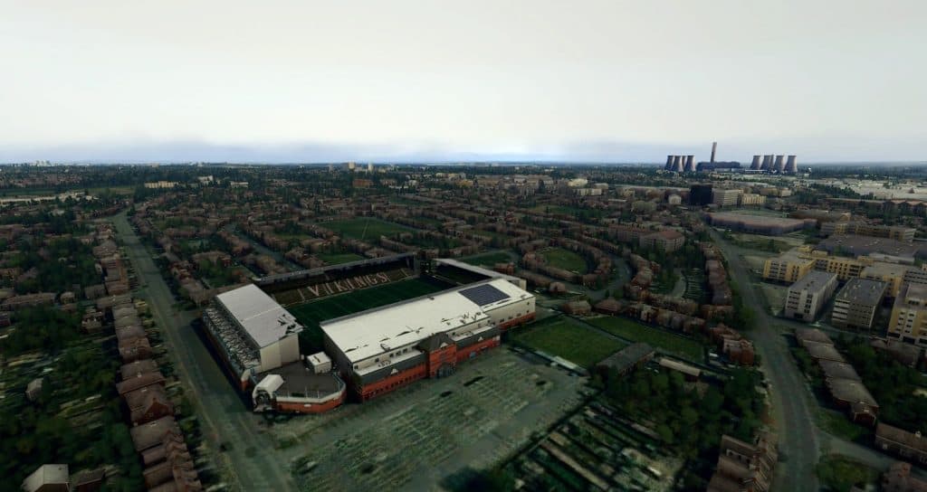 Halton Stadium - Widnes v1.0 - MSFS 2020 Scenery Mod