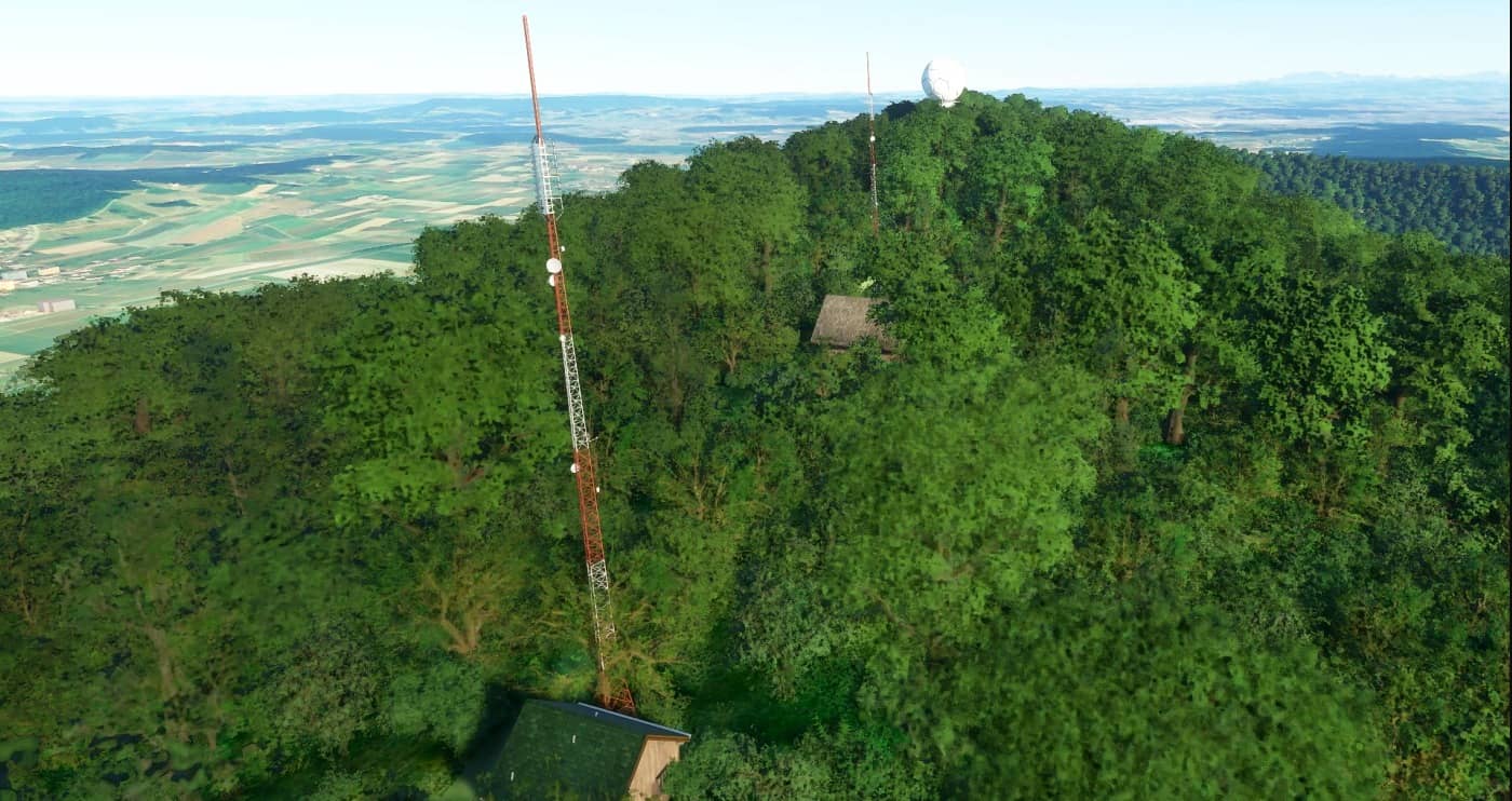 Skyguide Radar / Lägern / Switzerland v0.3 - MSFS 2020 Scenery Mod