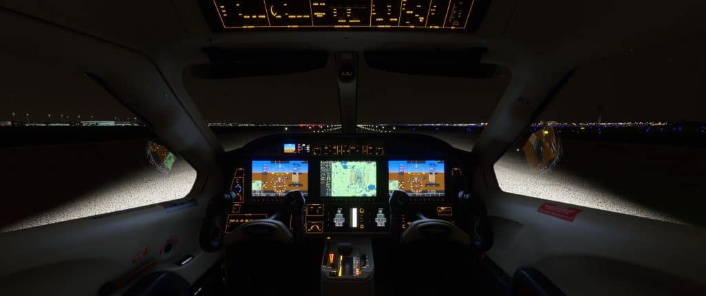 TBM 930 Cockpit Livery Black Beige (4) - Flight Simulator Addon / Mod