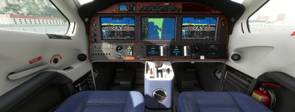 TBM 930, panel and interior changes v1.0 - MSFS 2020 Liveries Mod