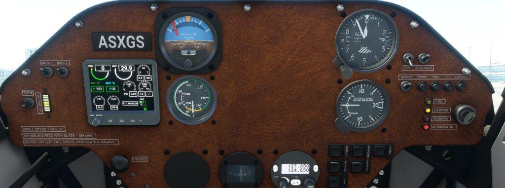 Zlin Savage Shock Ultra panel file v1.0 - MSFS 2020 Liveries Mod