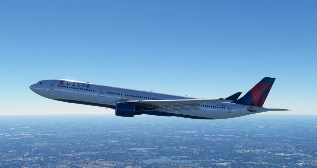 [4K] Delta A330-300 livery v1.0 (3) - Flight Simulator Addon / Mod