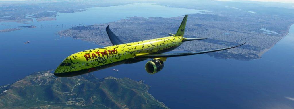 787-10 BATMAD v1.0 - MSFS 2020 Liveries Mod
