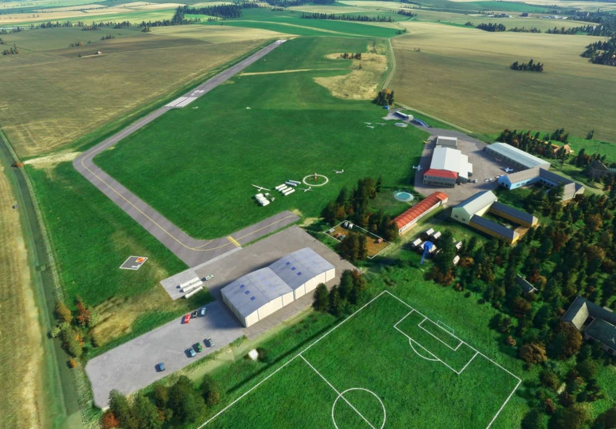 CZ General Aviation Airfields Revival 2020 v0.1.0 (1) - Flight ...