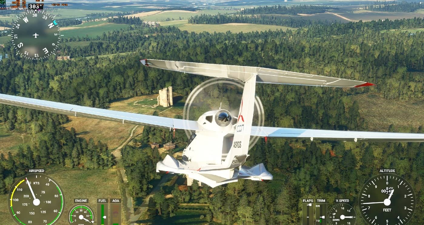 Château de Donnington Castle v1.0 - MSFS 2020 Scenery Mod