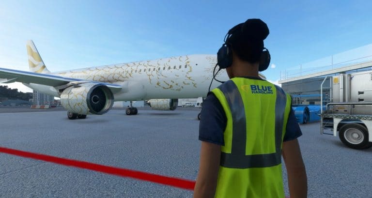 [Ground Handling] Blue Handling Textures (Ryanair) v1.0 - MSFS2020 ...
