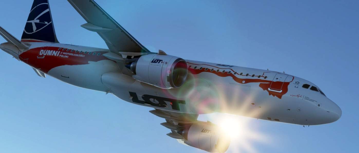 PLL LOT Independence Day Livery [patch 5] v1.0 (4) - Flight Simulator ...