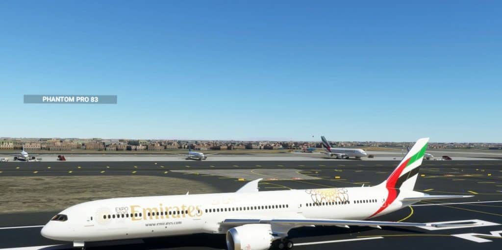 (8K) Emirates EXPO DUBAI 2020 Boeing 787 v1.0 (1) - Flight Simulator ...