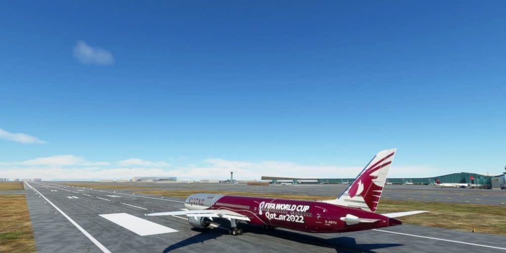 (8K) Qatar Airways FIFA WORLD CUP 2022 Boeing 787 (A7-BCX) v1.0 (2 ...