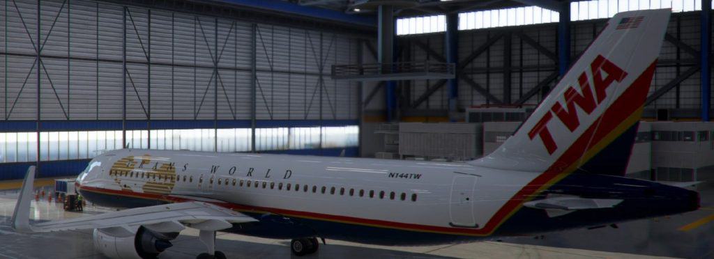 A320neo TWA [8k] v1.0 (1) - Flight Simulator Addon / Mod