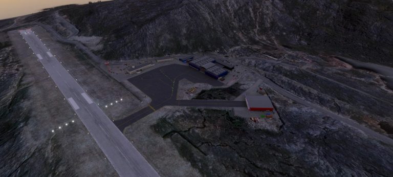 BGGH - Nuuk airport Greenland v1.0 (2) - Flight Simulator Addon / Mod