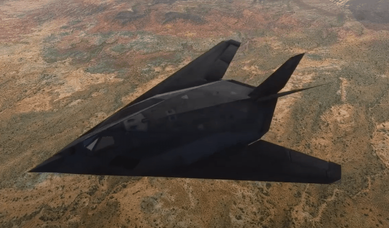 F117 - Night Hawk (Stealth Bomber) Aircraft - MSFS 2020 Aircrafts Mod