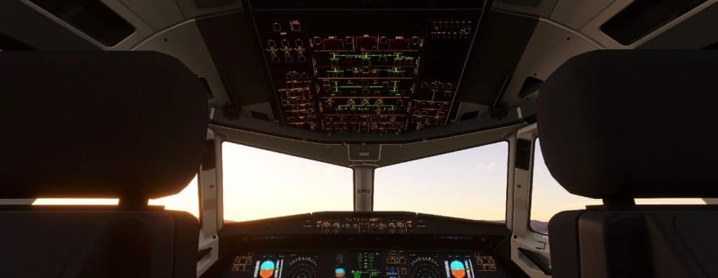 JD Cockpit Livery A320NEO BlackBlackCreme v2.1 (4) - Flight Simulator ...