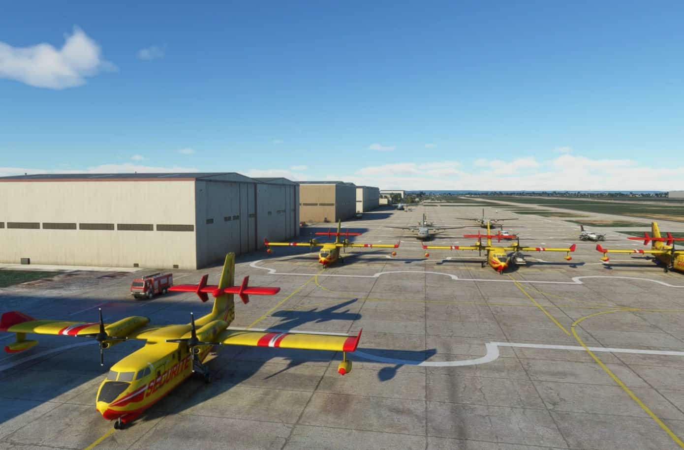 LFTW-Aéroport de Nîmes Alès Camargue Cévennes v1.0 - MSFS 2020 Airports Mod