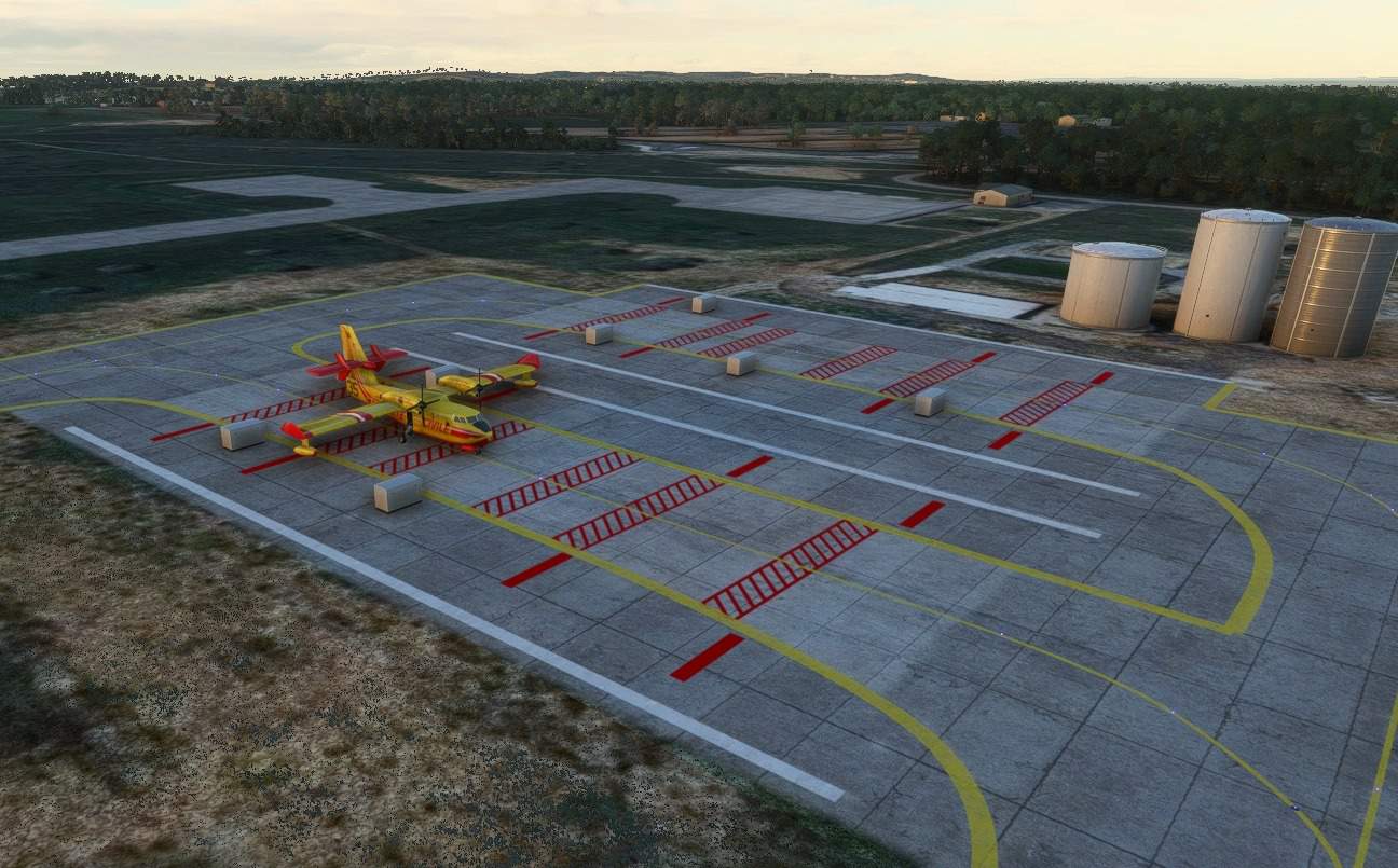 LFTW-Aéroport de Nîmes Alès Camargue Cévennes v1.0 - MSFS 2020 Airports Mod