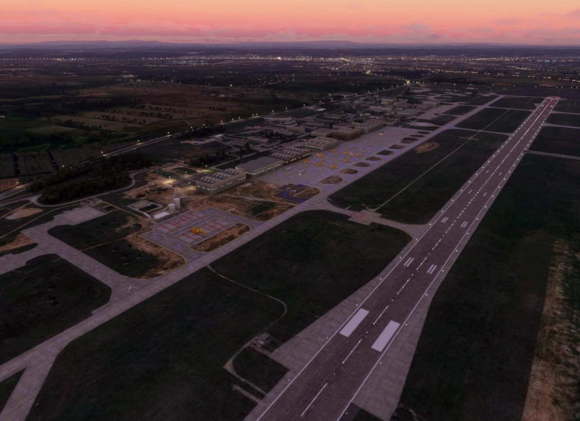 LFTW-Aéroport de Nîmes Alès Camargue Cévennes v1.0 - MSFS 2020 Airports Mod