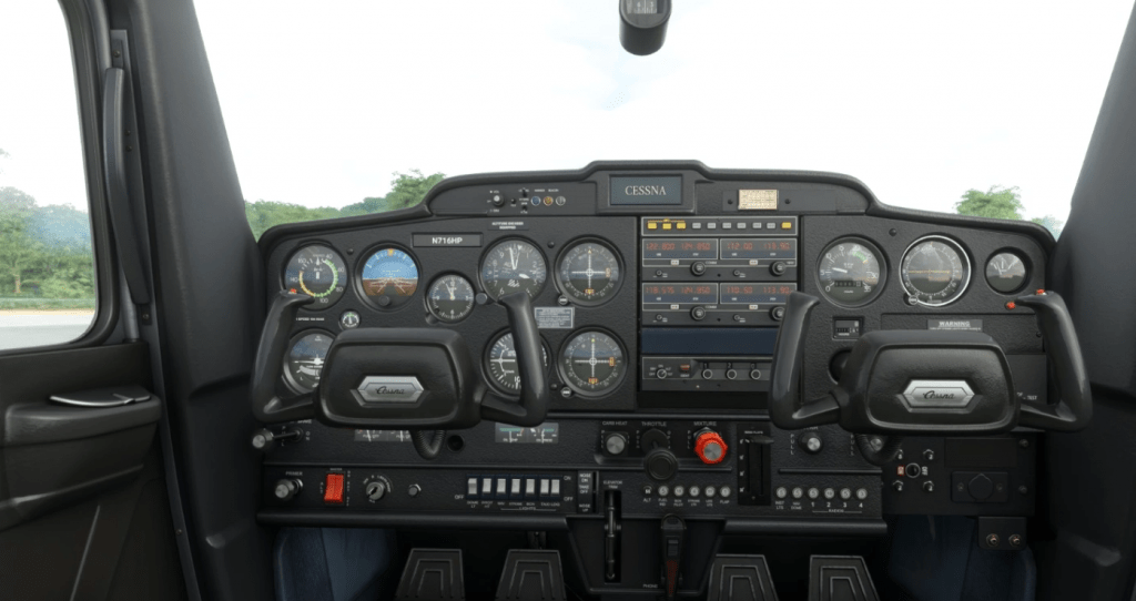 C152 - Black interior v1.0 - MSFS 2020 Cockpits Mod