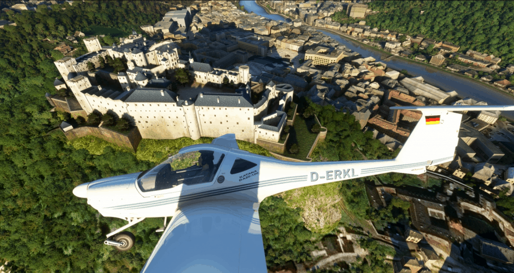 Diamond DV20 Katana - D-ERKL v1 (2) - Flight Simulator Addon / Mod