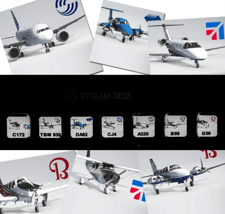 Elgato StreamDeck Aircraft Icons v1.0 - MSFS2020 Other Mod
