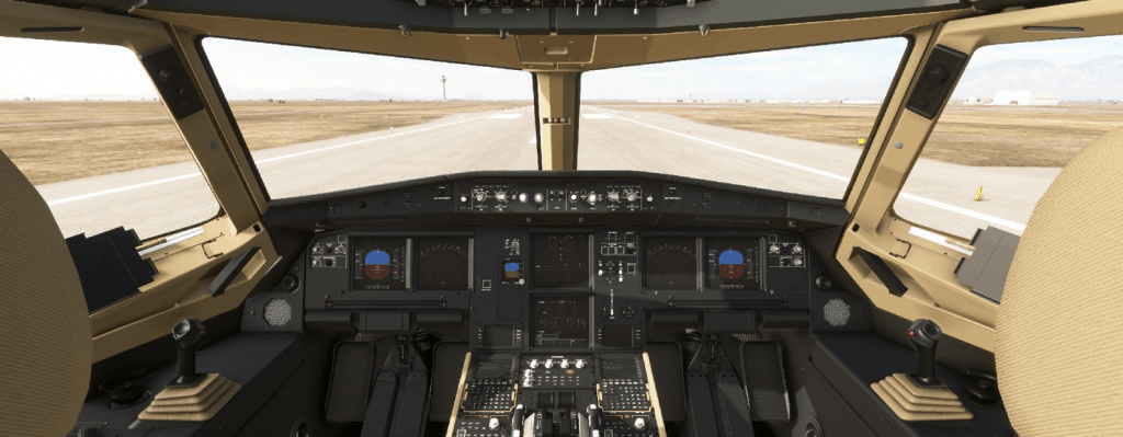 JD Cockpit Livery A320NEO BlackBeigeBeige v2 (4) - Flight Simulator ...