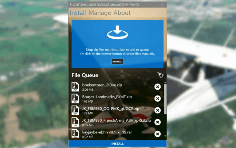 Package Manager for MSFS v1.2.0 - MSFS 2020 Tools Mod