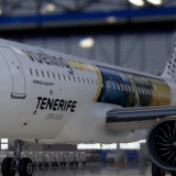 Vueling EC-NIX "Tenerife Stickers" v1.0 - MSFS 2020 Liveries Mod