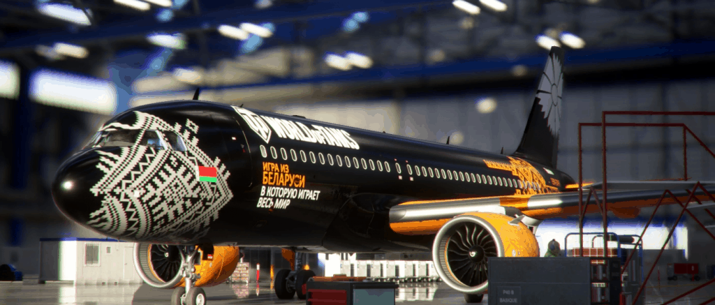BELAVIA World Of Tanks LIVERY a320 neo v1 (1) - Flight Simulator Addon ...