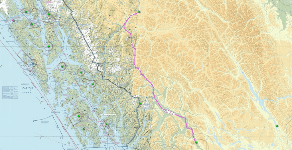Dease Lake to Smithers BC VFR route flight plan v1.0 - MSFS2020 Other Mod